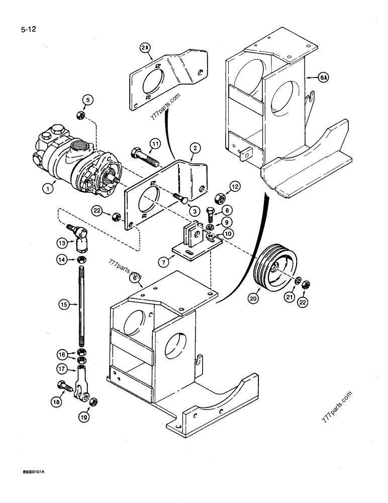 120809A1 SUPPORT - Case spare part | 777parts.com