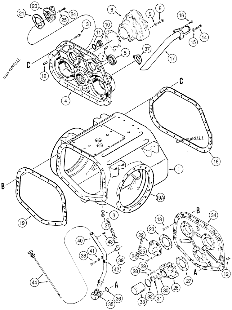 A50420 SEAL - Case spare part | 777parts.com