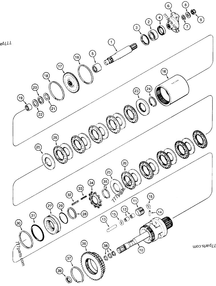 A50420 SEAL - Case spare part | 777parts.com