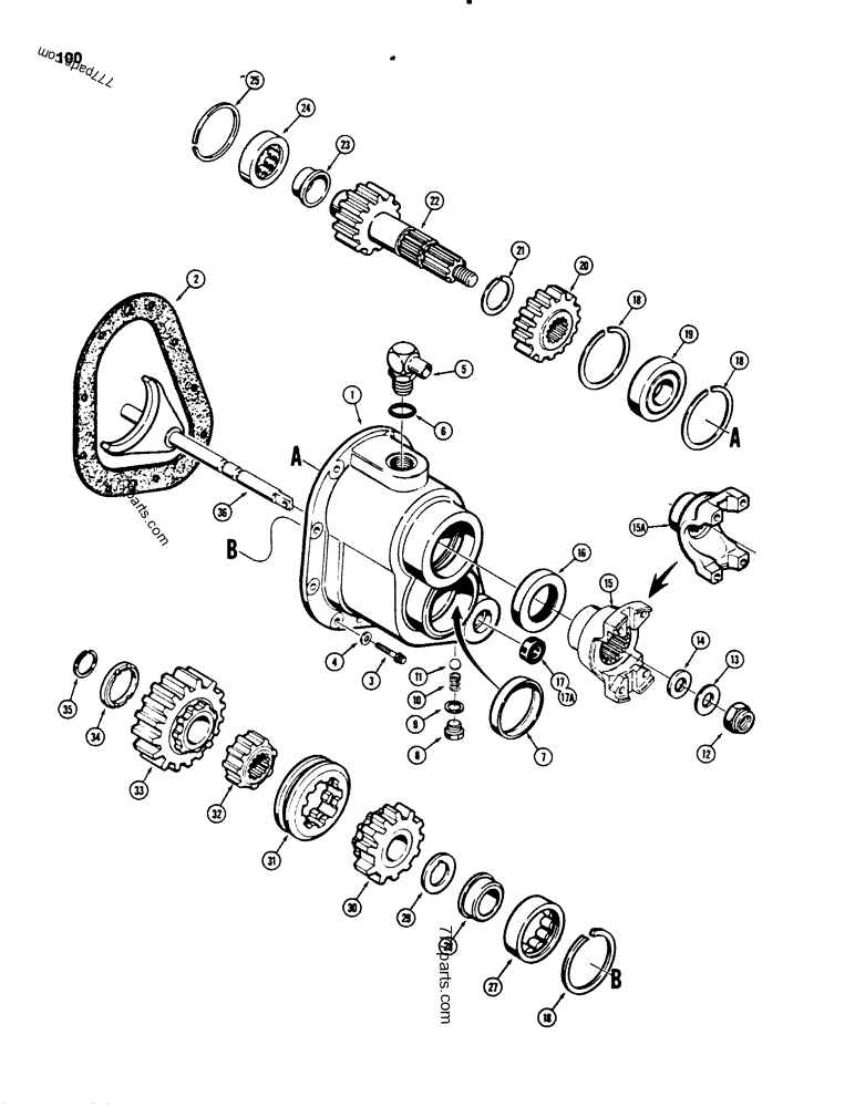 A50420 SEAL - Case spare part | 777parts.com