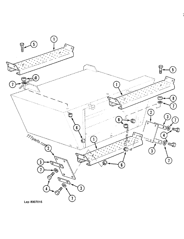 D2648430 STEP - Case spare part | 777parts.com