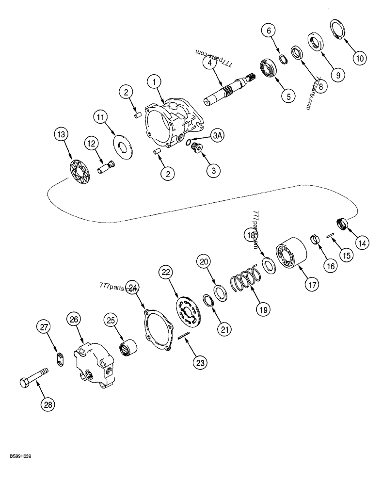 251668A1 HOUSING - Case spare part | 777parts.com