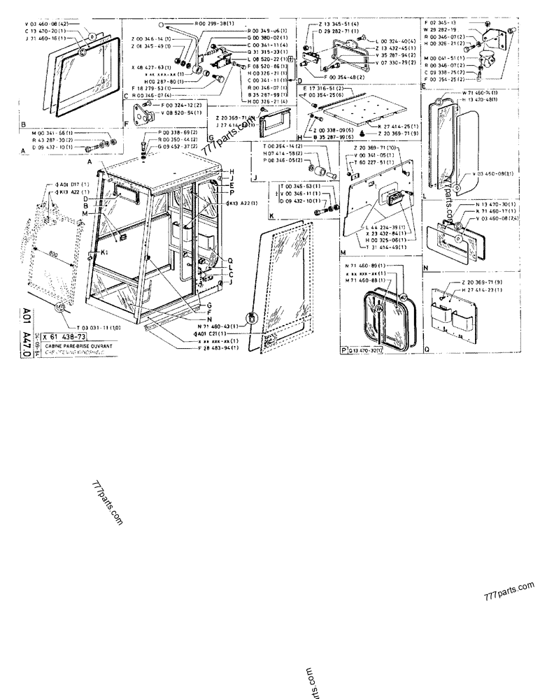 Z2036971 BUTTON - Case spare part | 777parts.com