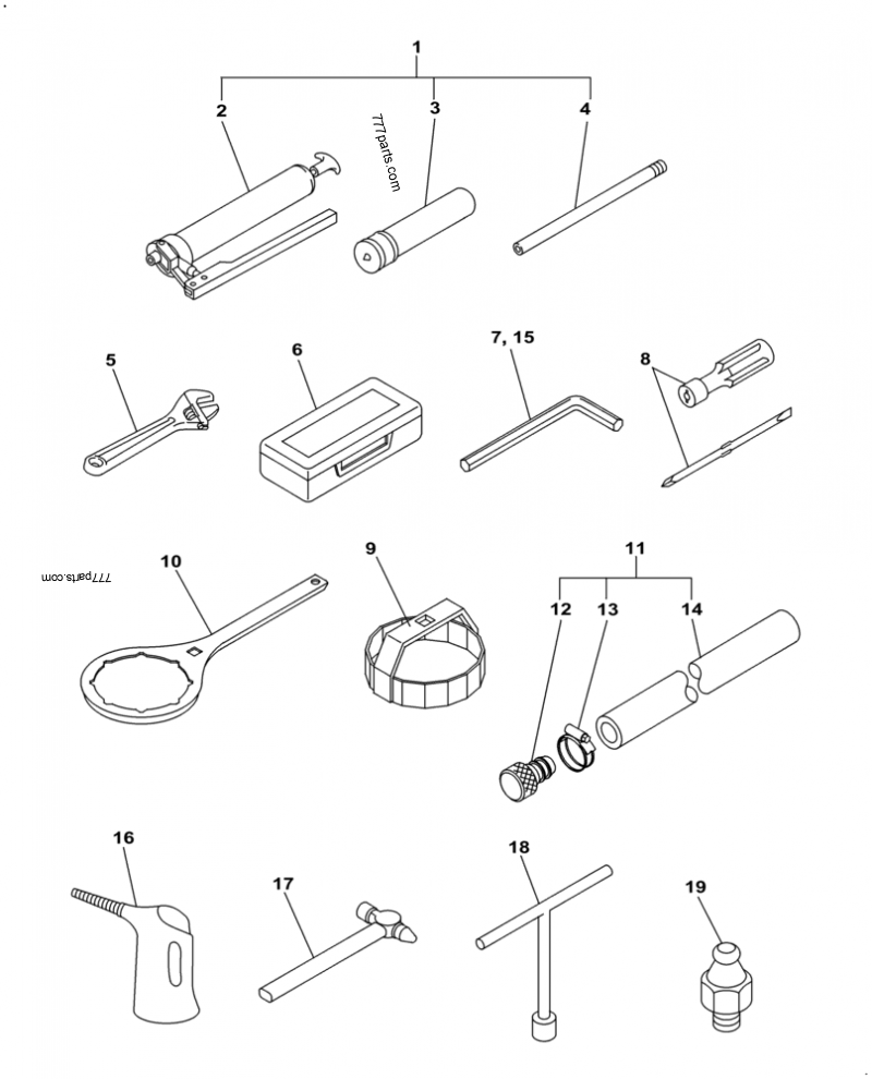 KHH10880 SPECIAL TOOL - Case spare part | 777parts.com