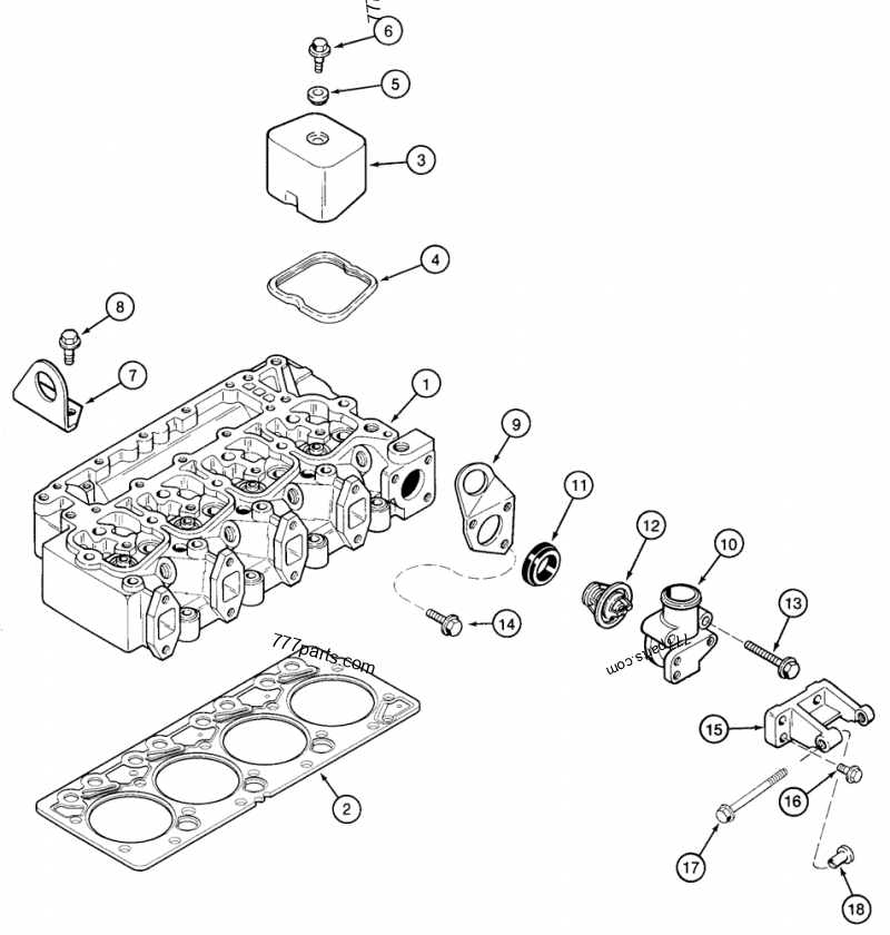 J914409 HOUSING - Case spare part | 777parts.com
