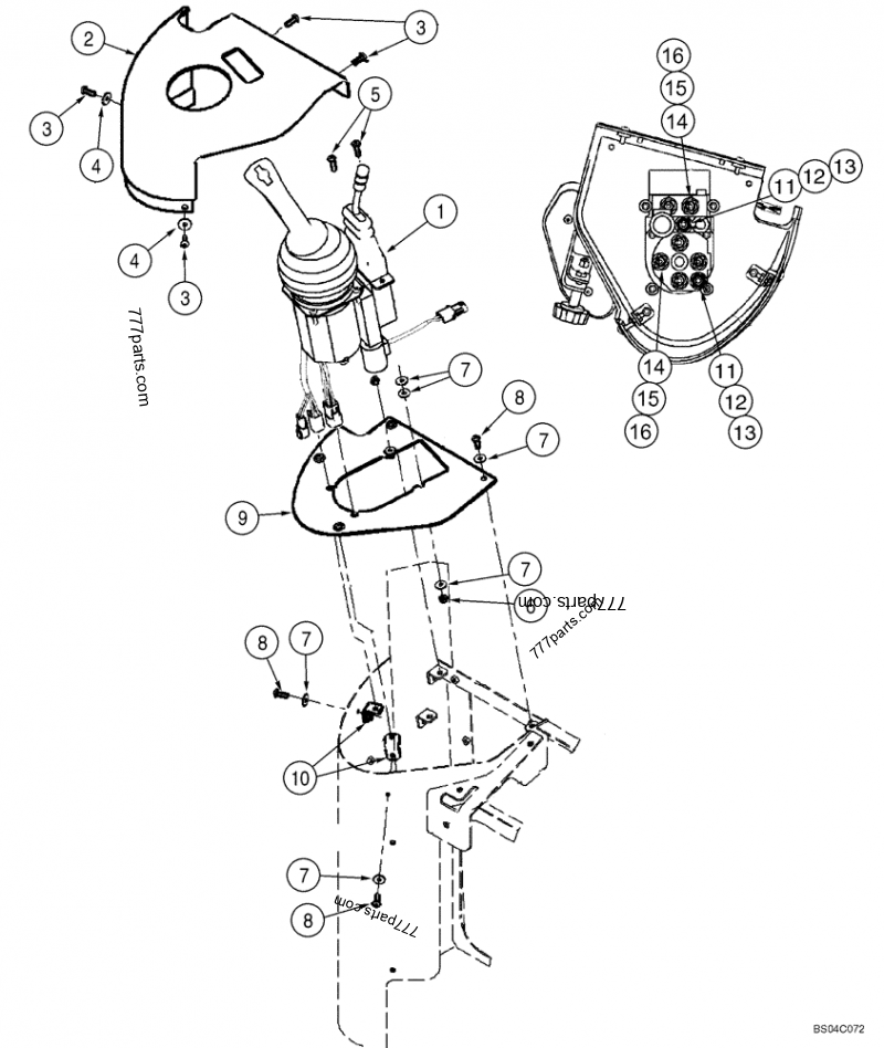 400977A2 PLATE - Case spare part | 777parts.com