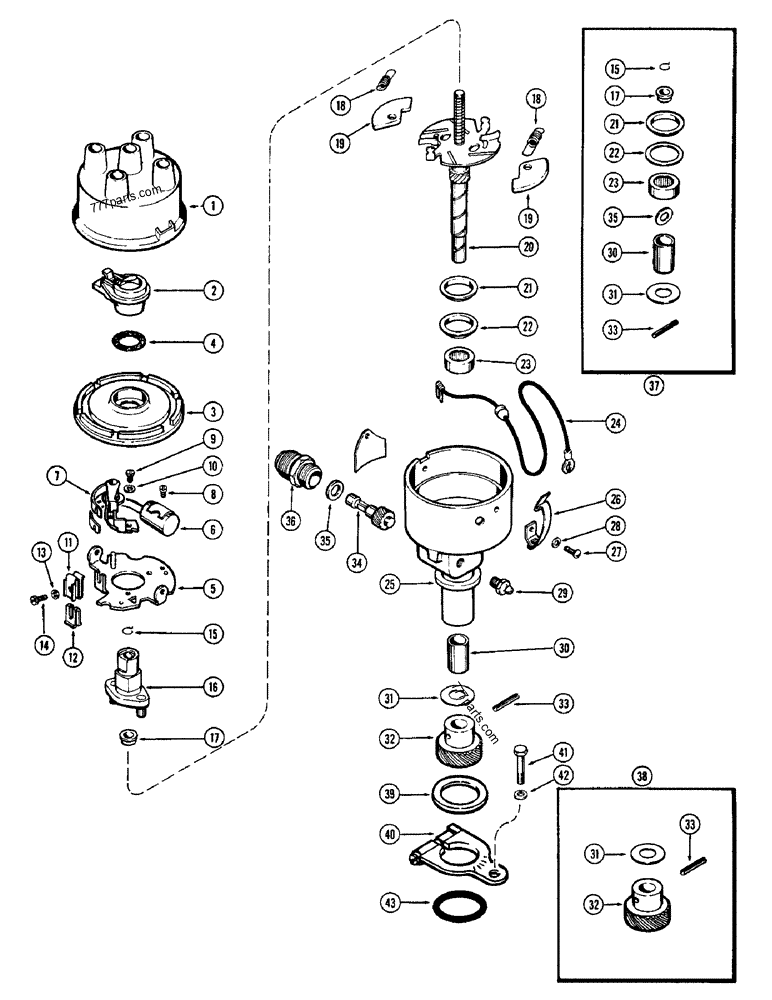 A24778 SPRING KIT - Case spare part | 777parts.com