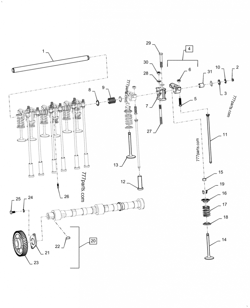 11066676 SNAP RING,M18, Ext - Case spare part | 777parts.com