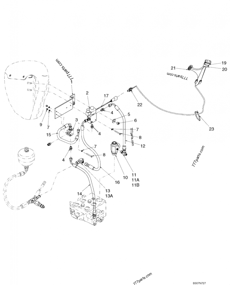 87447080 WIRE HARNESS - Case spare part | 777parts.com