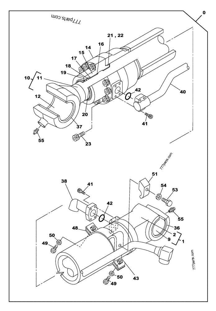 160535A1 BUSHING - Case spare part | 777parts.com