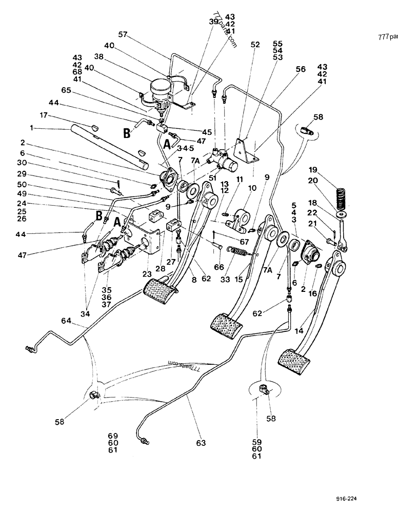 D72404 SPRING - Case spare part | 777parts.com