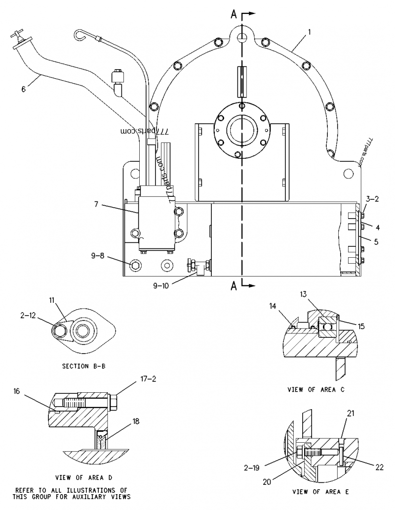 6V7238 VALVE-SHUTOFF - Caterpillar spare part | 777parts.com
