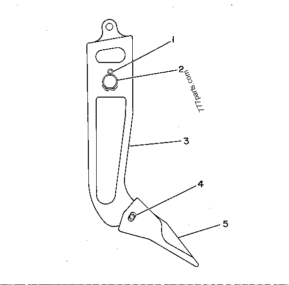 6Y0359 TIP-RIPPER - Caterpillar spare part | 777parts.com