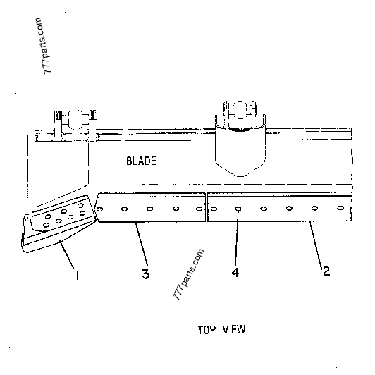 6Y4278 BIT-END - Caterpillar spare part | 777parts.com