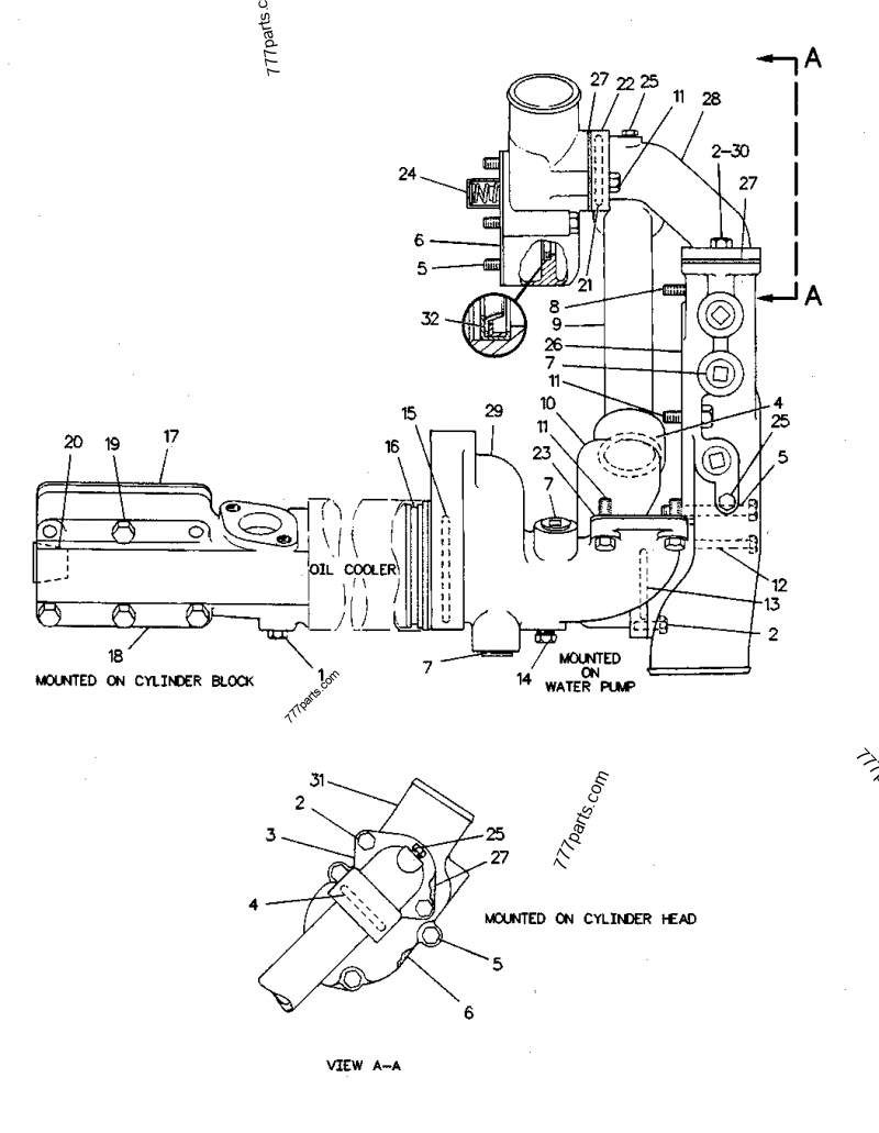 7C0307 GASKET - Caterpillar spare part | 777parts.com