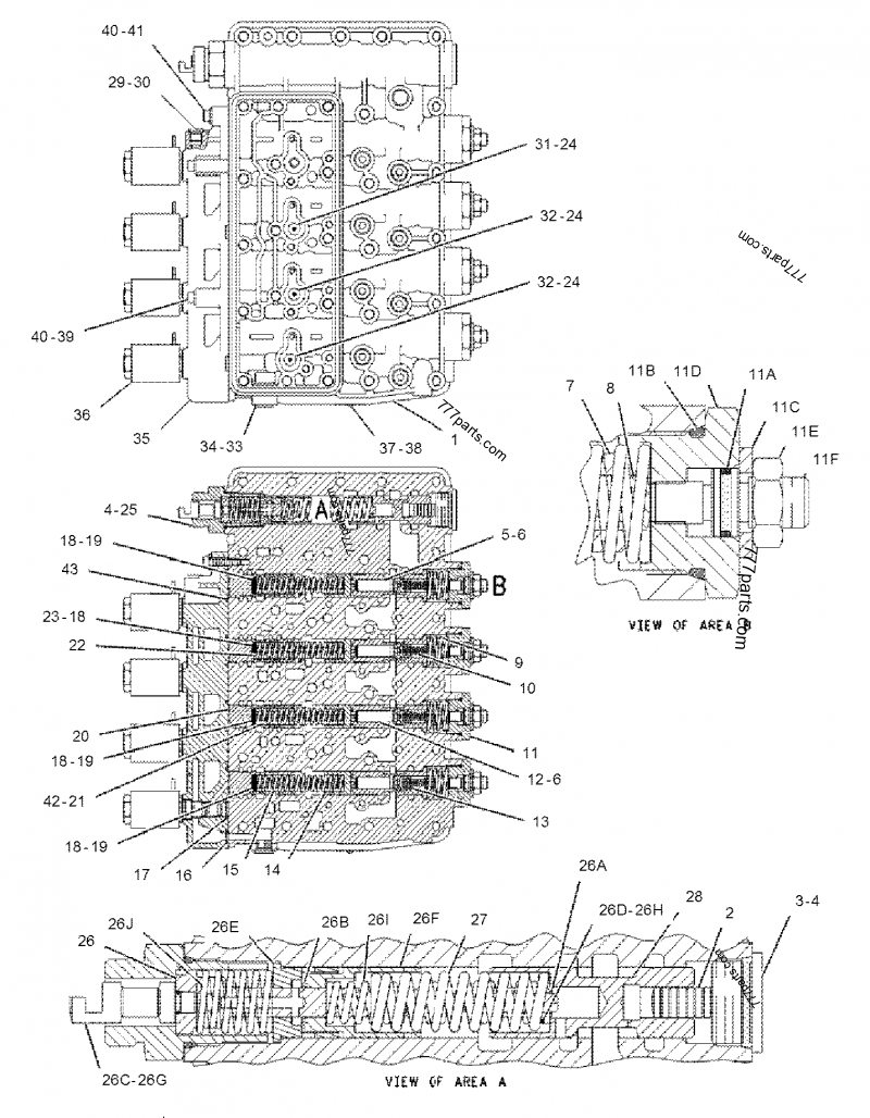 7G5453 SPRING - Caterpillar spare part | 777parts.com