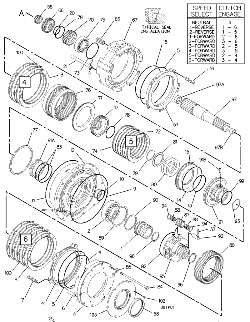7M1199 SPRING - Caterpillar spare part | 777parts.com