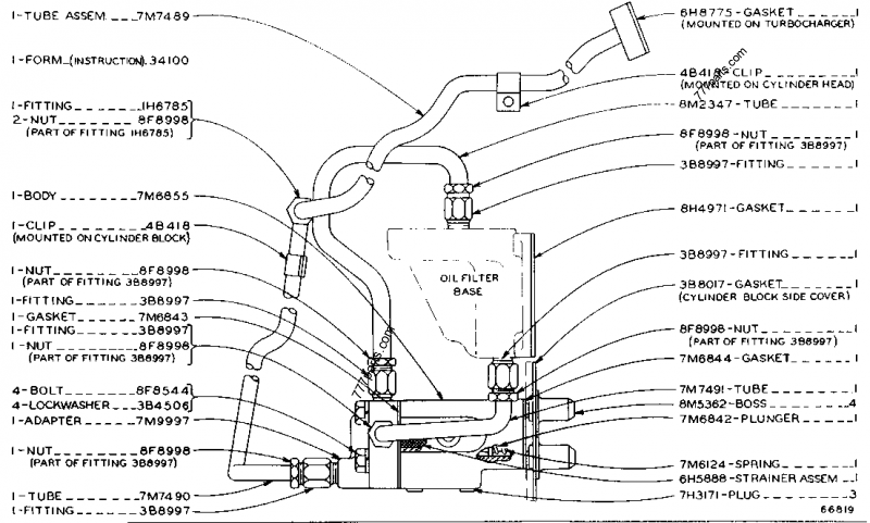 7M6855 BODY - Caterpillar spare part | 777parts.com