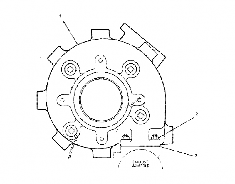 7M7273 GASKET - Caterpillar spare part | 777parts.com