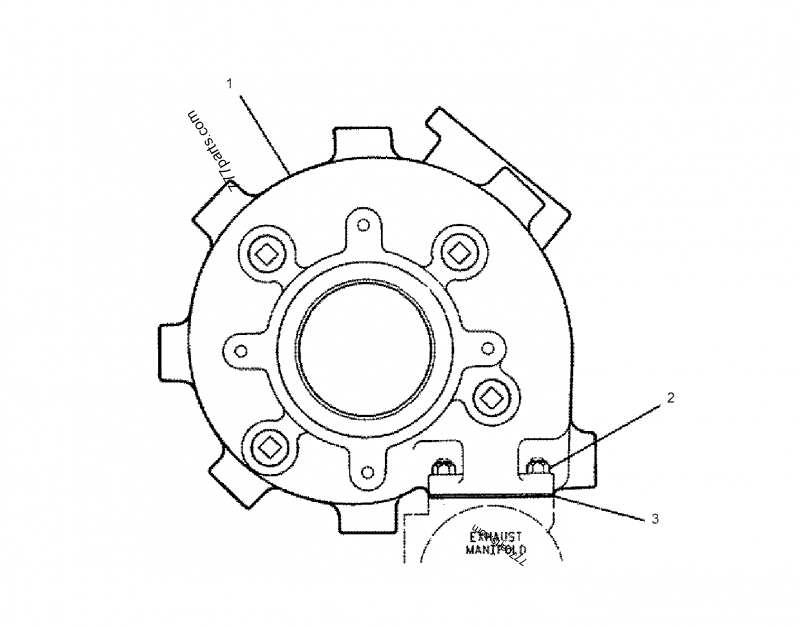 7M7273 GASKET - Caterpillar spare part | 777parts.com