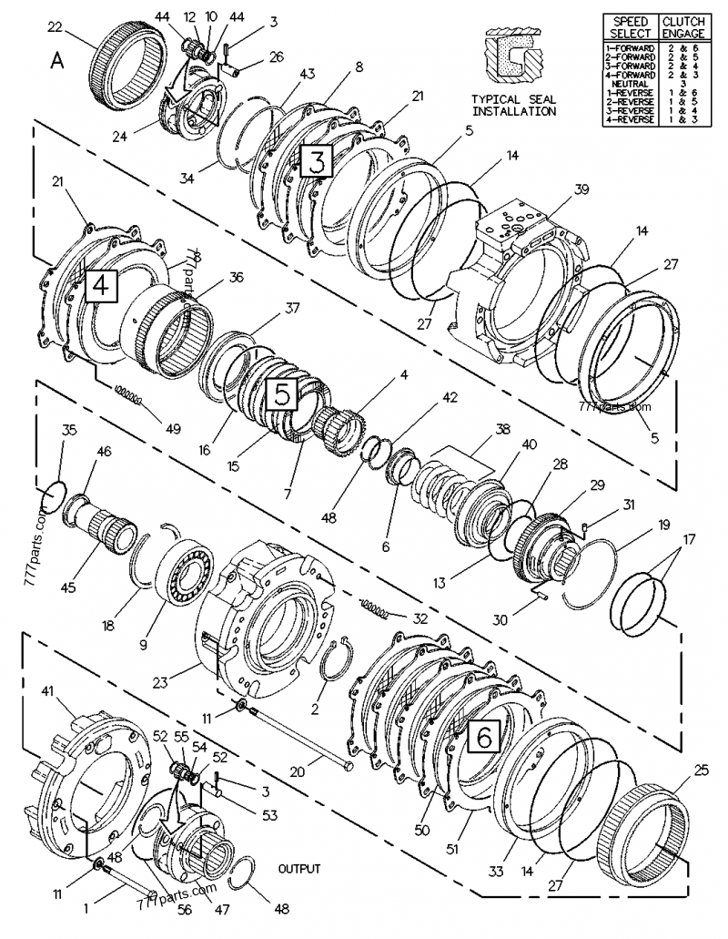 7T3343 PLATE-CLUTCH - Caterpillar spare part | 777parts.com