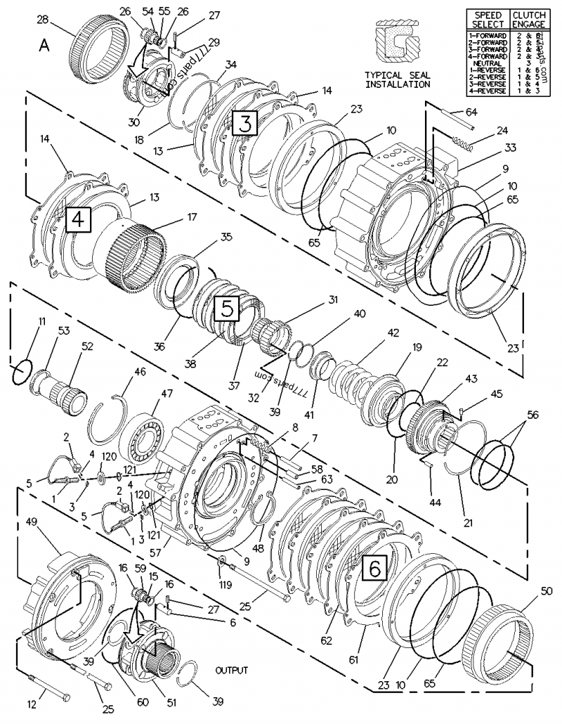 7T3343 PLATE-CLUTCH - Caterpillar spare part | 777parts.com