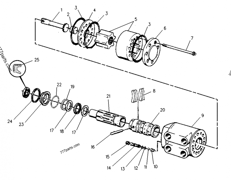 8F5340 SEAL-LIP - Caterpillar spare part | 777parts.com