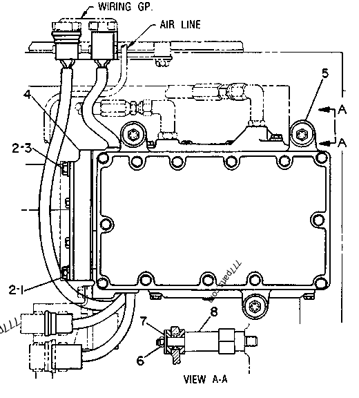 8T8729 PIN-CONNECTOR - Caterpillar spare part | 777parts.com