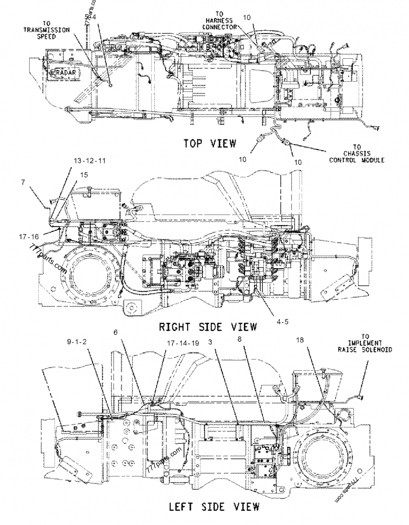 1224386 CONNECTOR-PLUG - Caterpillar spare part | 777parts.com
