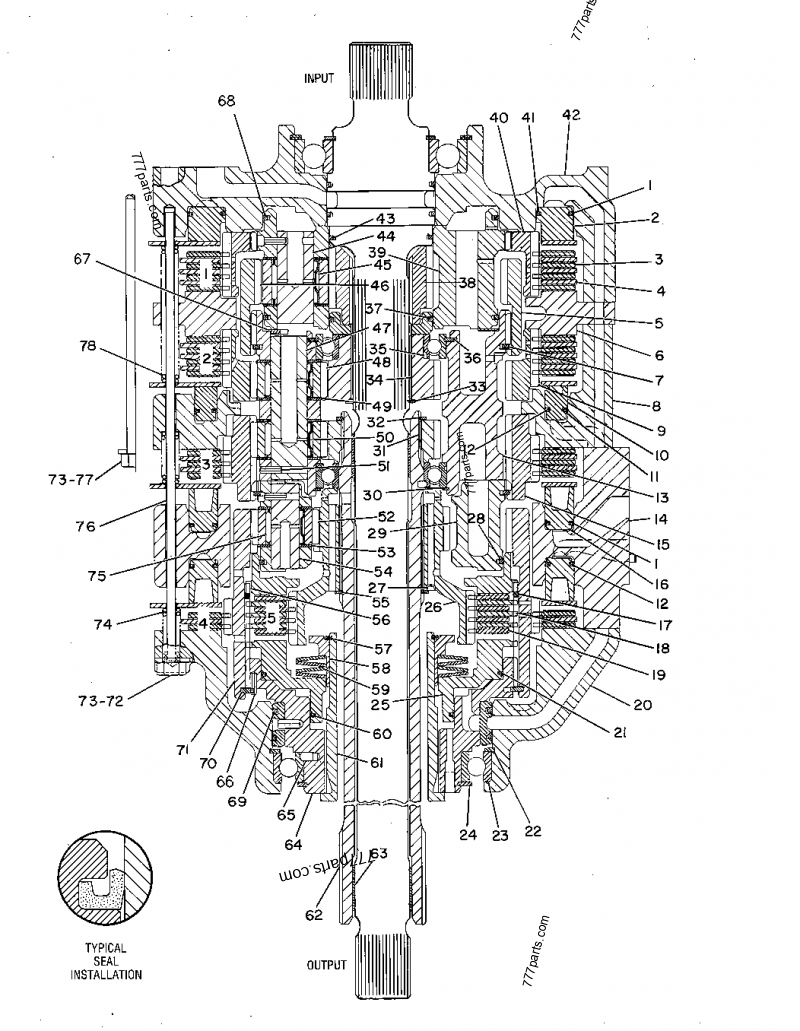 9G1491 CARRIER-PLANETARY - Caterpillar spare part | 777parts.com