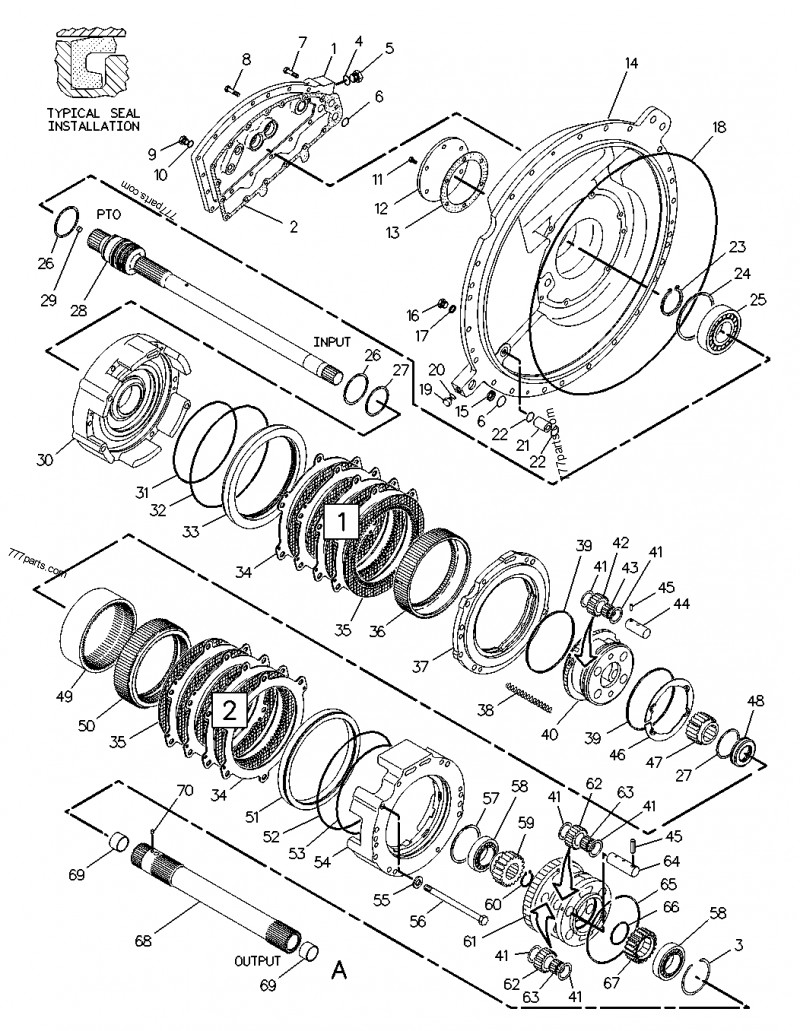 9G1491 CARRIER-PLANETARY - Caterpillar spare part | 777parts.com