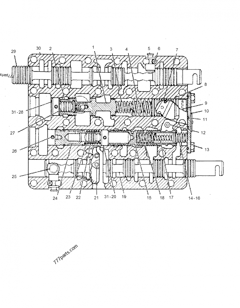 9G5301 PISTON-LOAD - Caterpillar spare part | 777parts.com