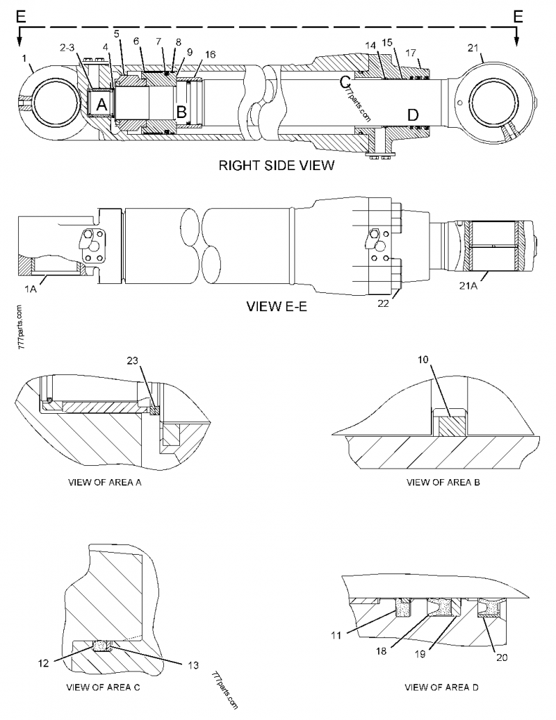 9X3600 RING-EXPANDER - Caterpillar spare part | 777parts.com