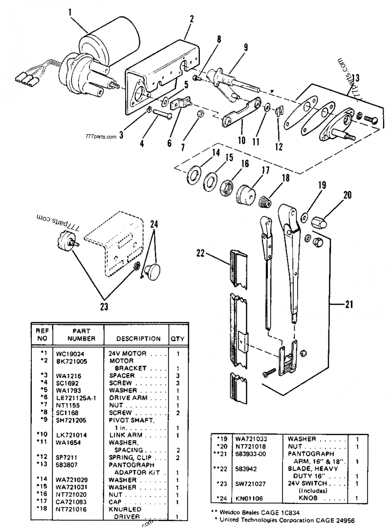 SP7211 SPRING, CLIP - Caterpillar spare part | 777parts.com