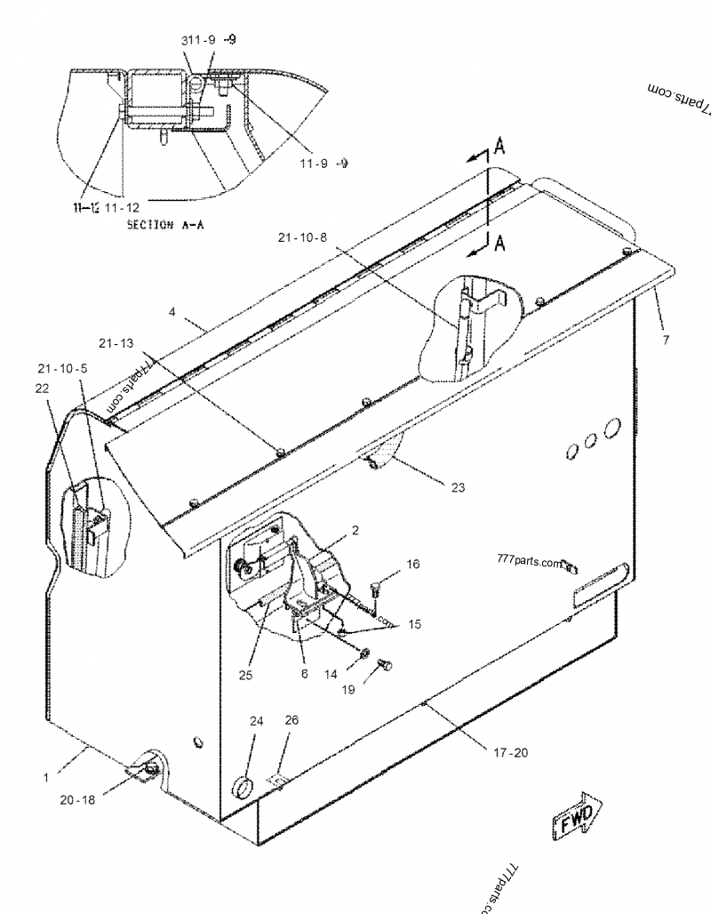 1250600 SEAL - Caterpillar spare part | 777parts.com