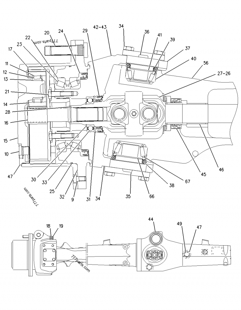 1306879 SEAL - Caterpillar spare part | 777parts.com