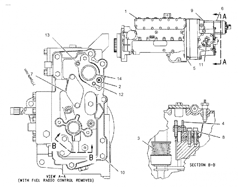 1440481 GASKET - Caterpillar spare part | 777parts.com