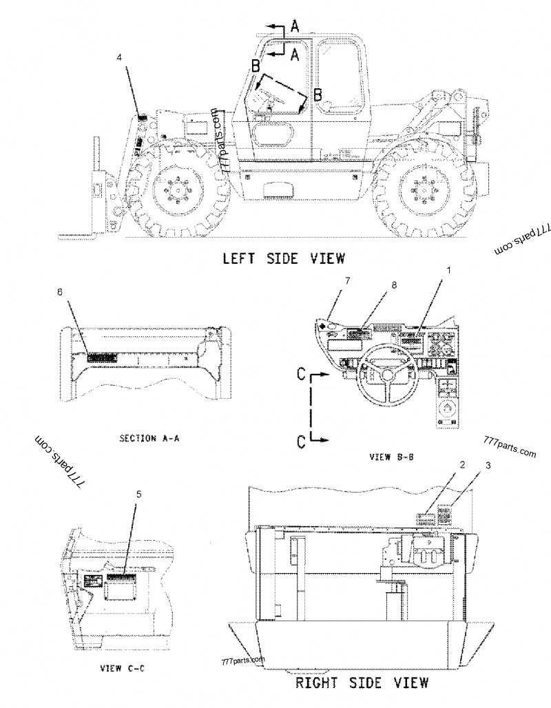 1489911 FILM-NOTICE - Caterpillar spare part | 777parts.com