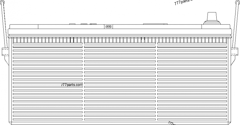 1535700 BATTERY - Caterpillar spare part | 777parts.com