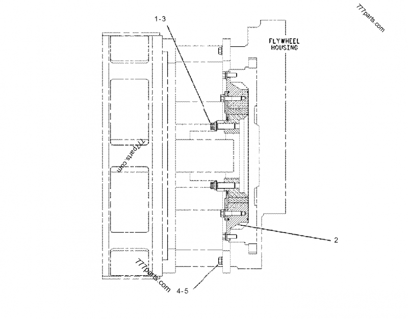 1581116 INSTALLATION AR-GENERATOR - Caterpillar spare part | 777parts.com
