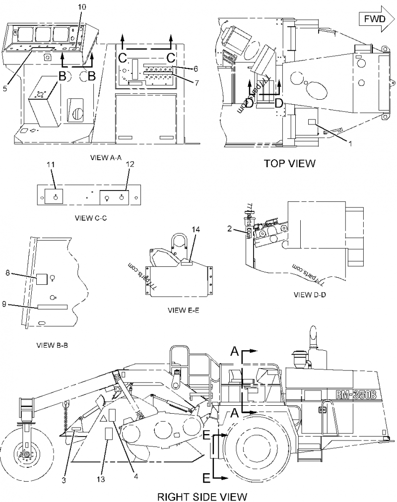 1592093 FILM-IDENTIFICATION - Caterpillar spare part | 777parts.com