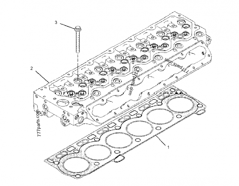 1763141 HEAD-GASKET - Caterpillar spare part | 777parts.com