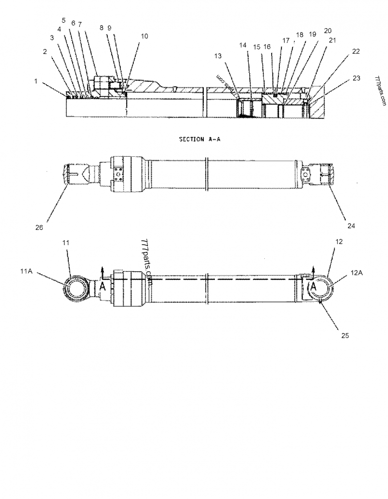 1772573 SEAL - Caterpillar spare part | 777parts.com