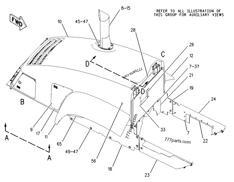 1862000 INSERT - Caterpillar spare part | 777parts.com