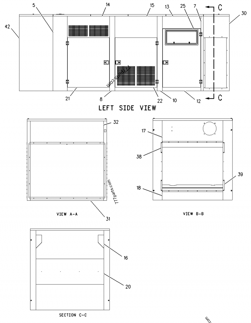 2005949 DUCT - Caterpillar spare part | 777parts.com