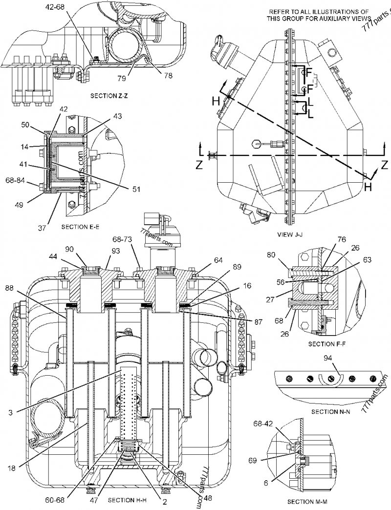 2165953 BLOCK - Caterpillar spare part | 777parts.com