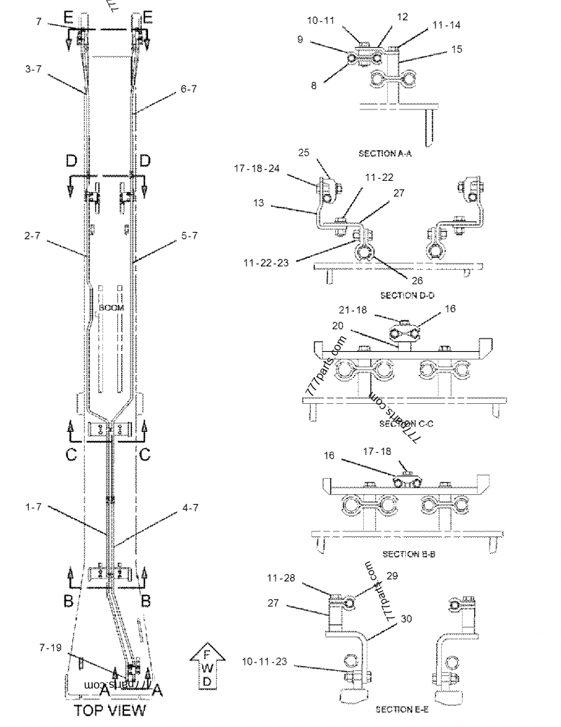 2166753 PLATE - Caterpillar spare part | 777parts.com