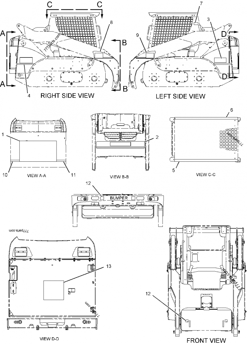 2185914 FILM-SERVICE - Caterpillar spare part | 777parts.com