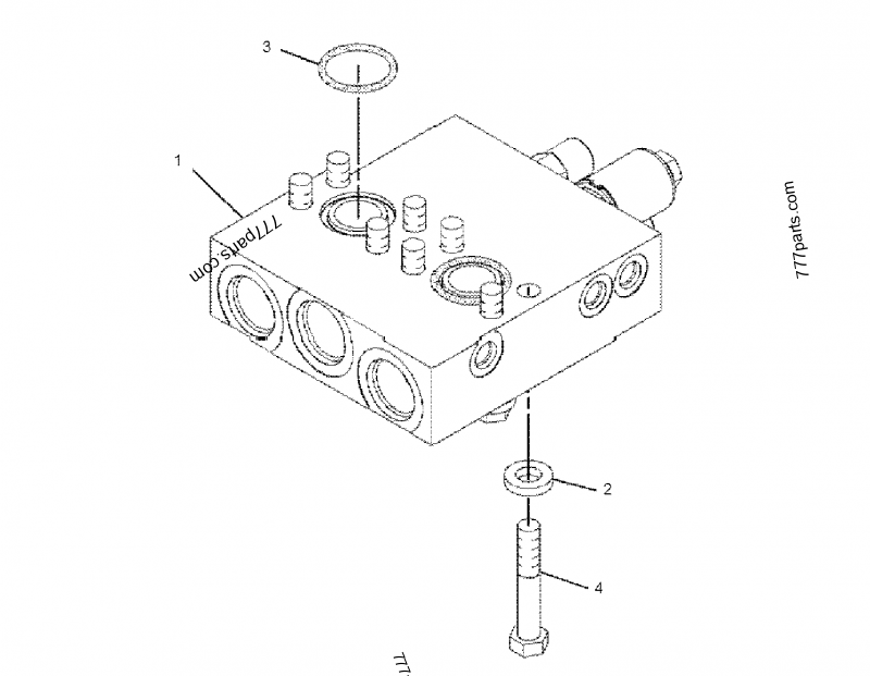 2348191 VALVE-CONTROL - Caterpillar spare part | 777parts.com