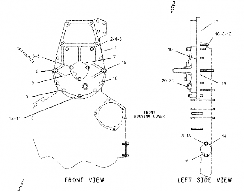 2348937 SEAL-INTEGRAL - Caterpillar spare part | 777parts.com